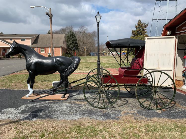 Estate Sale Amish Restored Doctors Carriage Carriage Driving Carriages ...