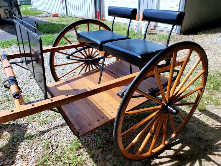 Vintage Hand Crafted Meadowbrook Cart Carriage Driving Carriages for ...
